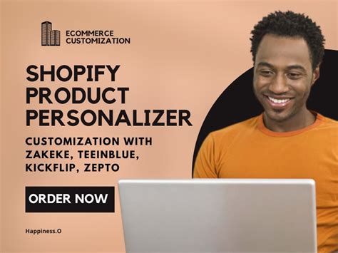 Shopify Print On Demand Via Zakeke Product Personalizer Kickflip Zepto
