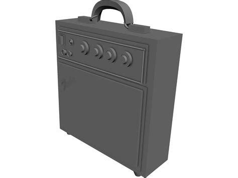 Amplifier 3d Model 3dcadbrowser