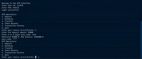 Ankit Kumar On Linkedin I Recently Worked On My First Python Project Task To Simulate An Atm