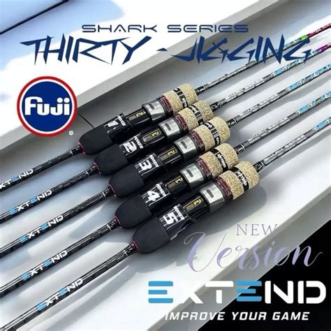Rod Extend Shark 30 Jigging Series Spinning Casting Sug
