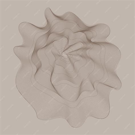 Premium Vector Abstract Line Design 3d Waves