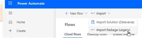 Exporting And Importing Flows In Power Automate