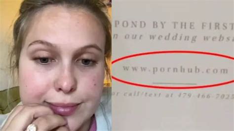 Saucy Invitations Bride Directs Guests To Adult Film Site Address In A Wedding Invite Goof Up