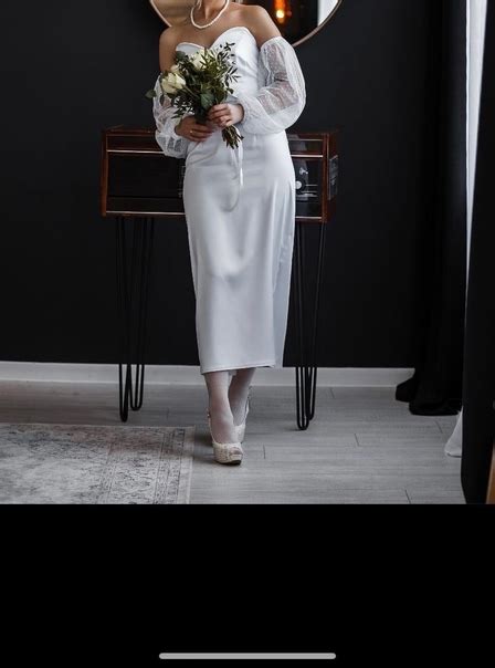 Продаю свадебное платье В отличном состоянии Размер 42 S Объявления Работа Брянск