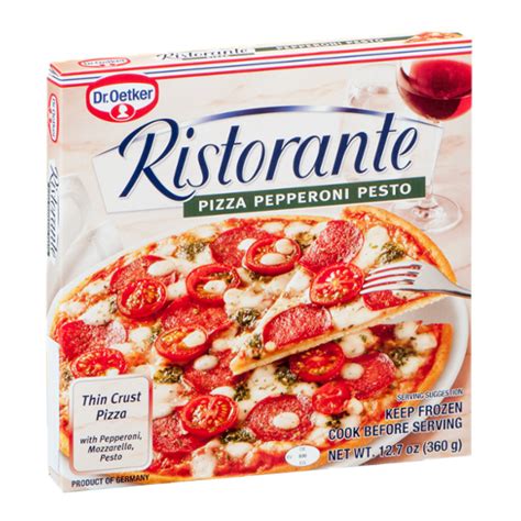 Dr Oetker Ristorante Thin Crust Pizza Pepperoni Pesto Reviews 2020