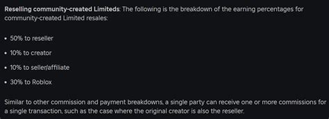 Not Receiving In Game Commissions For UGC Limiteds Sold By Re Sellers Purchasing Bugs