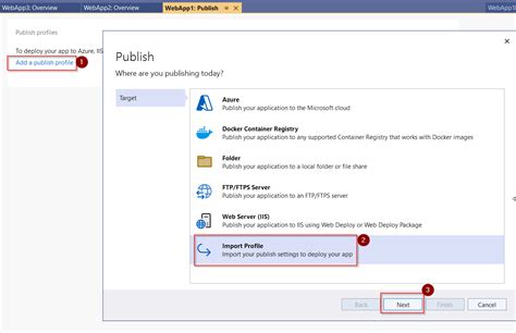 Deploy Azure App Service With Multiple Virtual Applications Using Visual Studio Stack