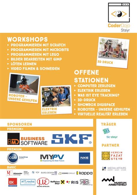 CoderDojo Steyr feiert 5 Jahres Jubiläum Steyr News e steyr