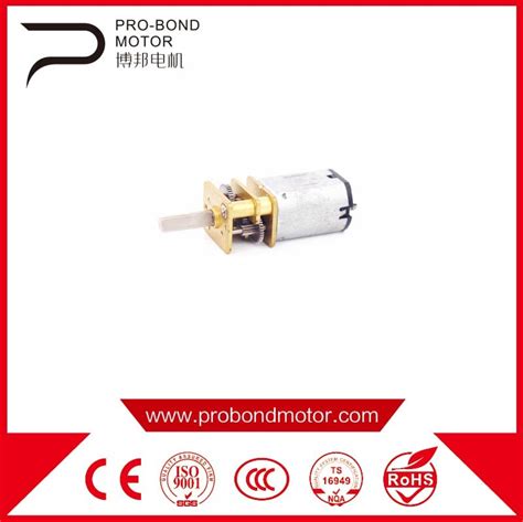 Micro Permanent Metal Dc Geared Motor For Door Lock Dc Gear Motor And