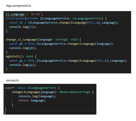 Angular How To Subscribe A Component To A Data Service Stack Overflow