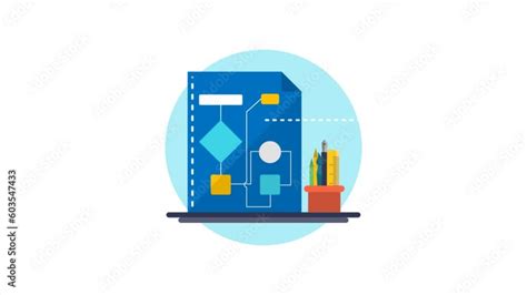 Flowchart Logic Icon Of Nice Animated For Your Creative Project Videos