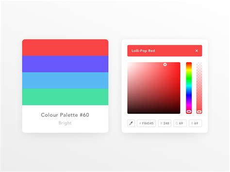 Daily UI Colour Picker By Nancy Nguyen On Dribbble