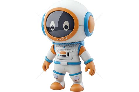 만화 로봇 우주 비행사 일러스트 무료 다운로드 Lovepik