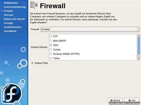 Operating System Screenshot Linux Redhat Fedoracore5 07