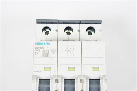 Preview Siemens 5sy4304 7 Leitungsschutzschalter C4