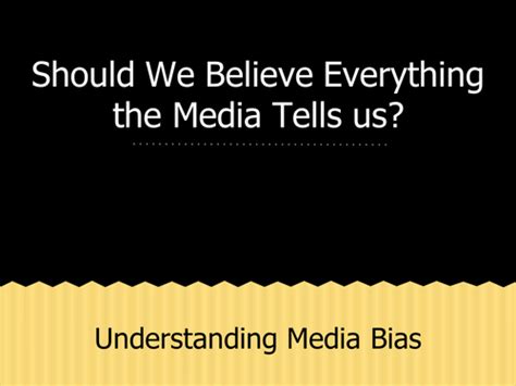 Media Bias Teaching Resources