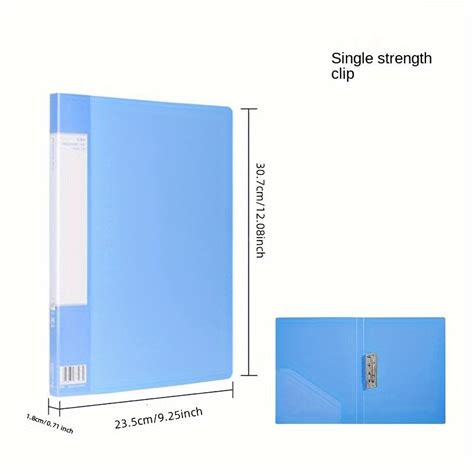 A4 Office Classification Data Folder Test Paper Sorting Folder Craze