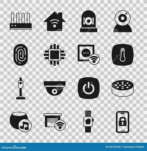 Set Digital Door Lock Water Sensor Thermostat Ringing Alarm Bell Processor With Cpu