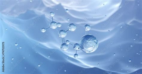 Calcium Acetate Rotating Molecular Structure 3d Model Of Molecule Food Additive E263 Looped