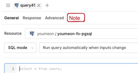 I Hope A Notes Tab Or Ui In Query Editor 💬 Feature Requests Retool