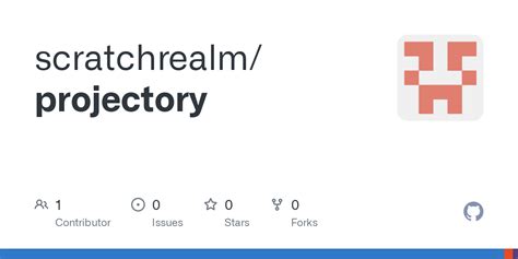 GitHub Scratchrealm Projectory