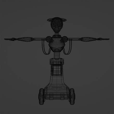 3d Model Map Bot Fnaf Security Breach Vr Ar Low Poly Cgtrader