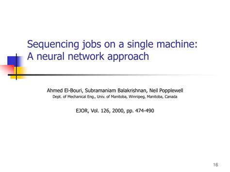 Ppt Scheduling Problems Using Neural Network Powerpoint Presentation Id4347252