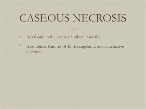 Necrosis And Gangrene Pathology Calcification Ppt