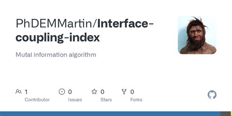 Github Phdemmartininterface Coupling Index Mutal Information Algorithm