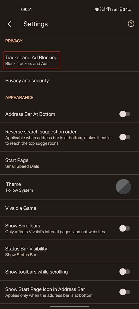 5 Ways To Reduce Ram Usage And Speed Up Browsing In Vivaldi On Android