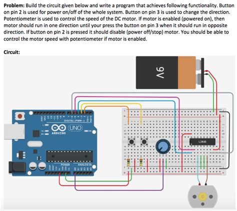 Solved Problem Build The Circuit Given Below And Write A Chegg