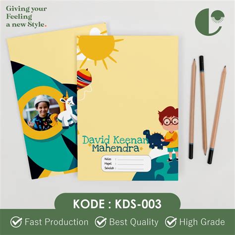 Jual Sampul Buku Custom Sampul Aesthetic Sampul Custom Nama Free