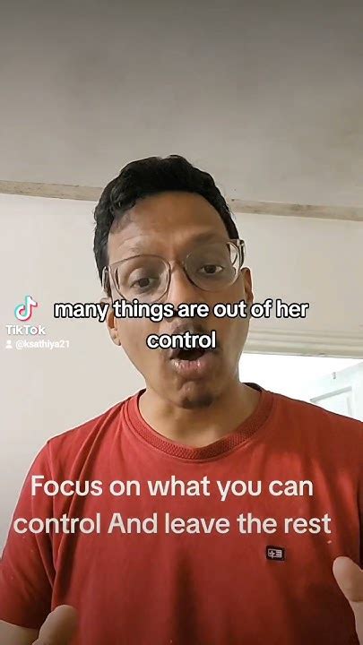 Focus On What You Can Control And Leave The Rest Programmingwithkarthik Motivation Success