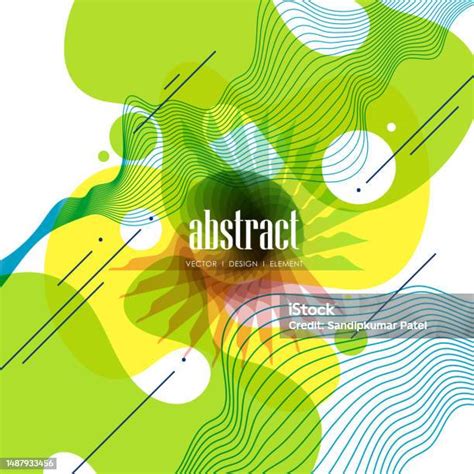 평평한 다채로운 벡터 모양의 예술 구성 활력에 대한 스톡 벡터 아트 및 기타 이미지 활력 0명 3차원 형태 Istock