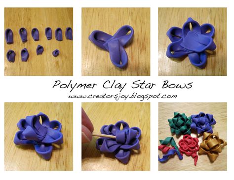 Creator S Joy Polymer Clay Tutorial Pages Free Printable Single Page