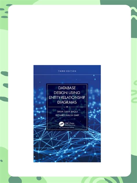 Database Design Using Entity Relationship Diagrams Third Edition Sikha Saha Bagui Download Pdf