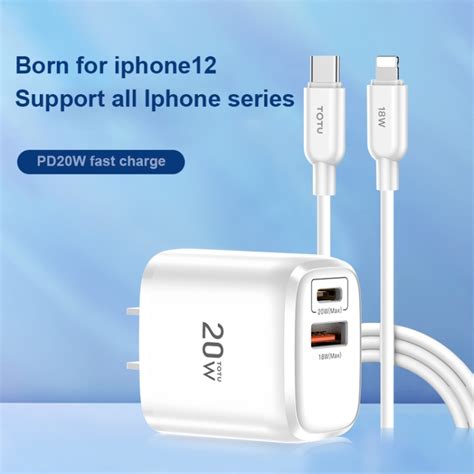 TOTU DUAL TYPE C USB CHARGER A A CACQ Neon Technology