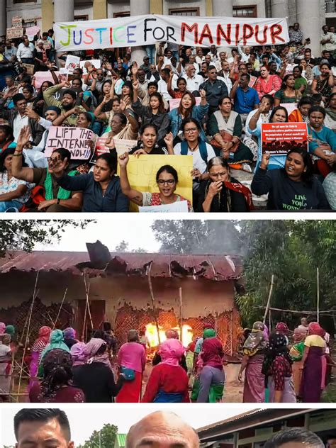 Manipur Violence Nation Outraged Over Viral Video Calls Grow For Cm