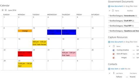 Printable Color Coded Schedule Template Excel
