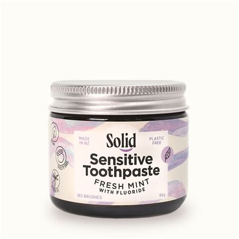 Sensitive Toothpaste Fresh Mint Solid Australia