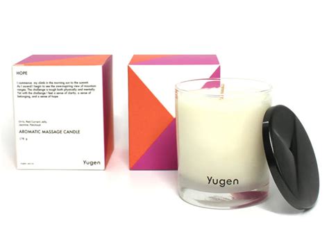 Hope Aromatic Massage Candle Design Story