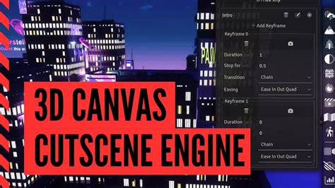 3d Canvas Cutscene Engine Foundry Vtt Youtube