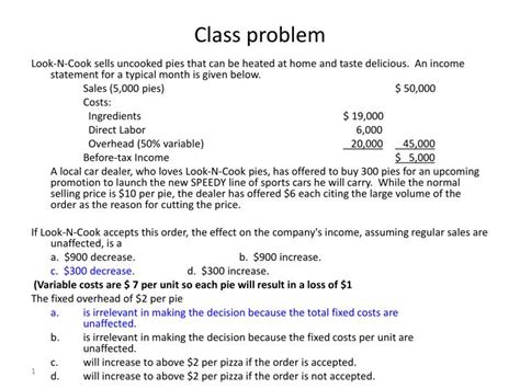 Ppt Class Problem Powerpoint Presentation Free Download Id 1608606