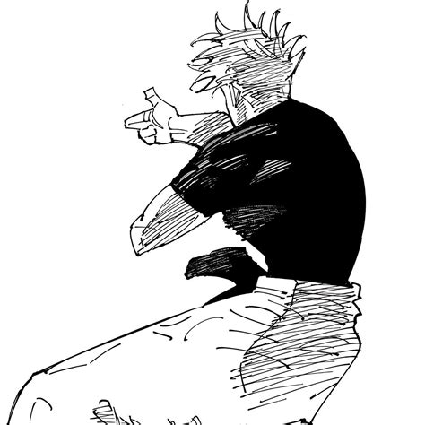Satoru Gojo Anime Drawing Books Sketches Anime Character Drawing