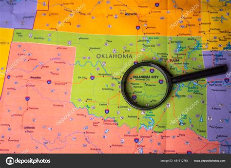 Lat Long Map Oklahoma