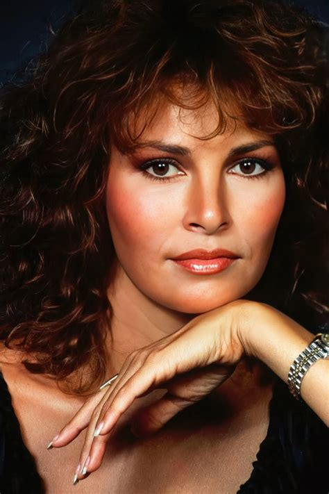 Raquel Welch Wearing Her Two Tone Rolex Lady Datejust 1980s Photo By