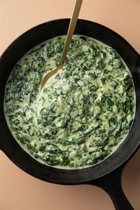 Creamed Spinach Recipe