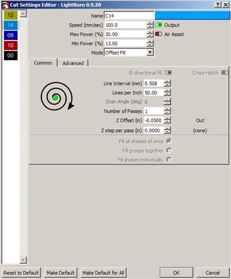 Offset Fill Order Lightburn Software Questions Lightburn Software Forum