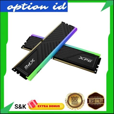 Promo Ram Adata Xpg Spectrix D35g Rgb 16gb 8gbx2 Ddr4 3200 Mhz Black Diskon 23 Di Seller