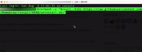 how to uninstall homebrew from mac